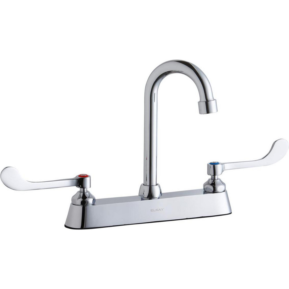 ELKAY® - Lavatory Faucets: Inlet Location: Bottom; Inlet Pipe Size: 0.5 ...