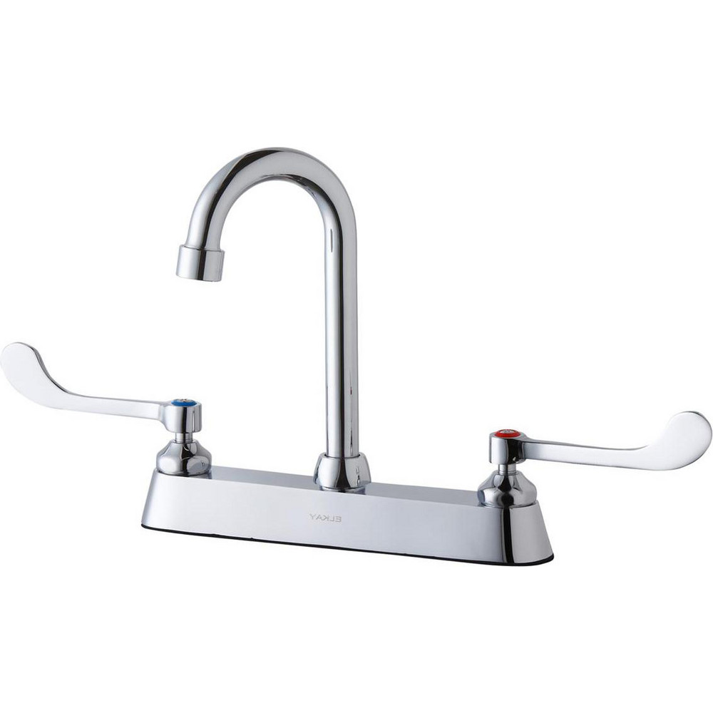 ELKAY® - Lavatory Faucets: Inlet Location: Bottom; Spout Type: Swivel ...