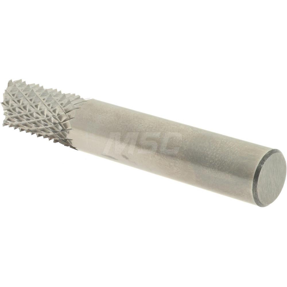 Accupro - Diamond Pattern Router Bit: 0.5" Dia, 1" LOC, 1/2" Shank Dia ...