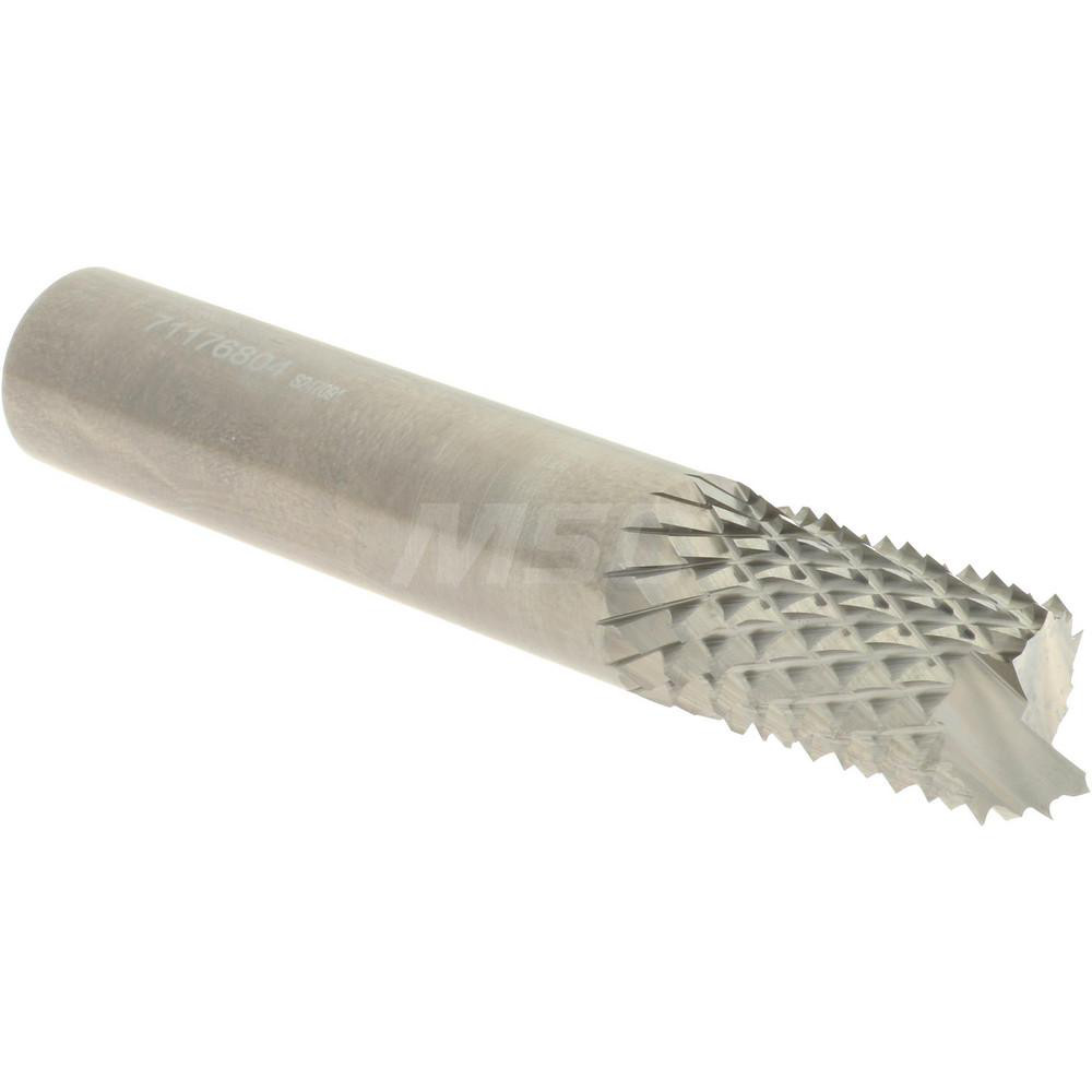 Accupro - Diamond Pattern Router Bit: 0.5" Dia, 1" LOC, 1/2" Shank Dia ...