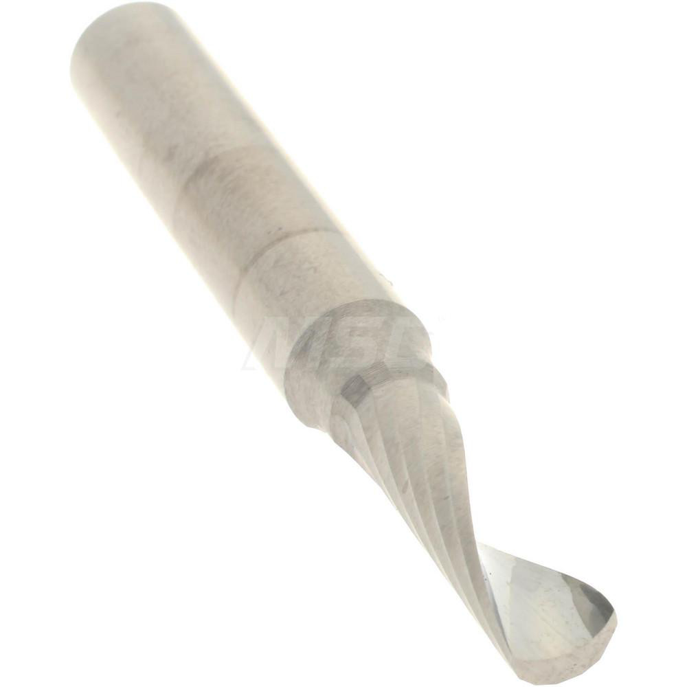 Accupro - Spiral Router Bit: 0.1875" Dia, 0.625" LOC, 1/4" Shank Dia ...