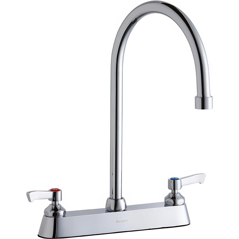 ELKAY® - Lavatory Faucets: Inlet Location: Bottom; Spout Type: Swivel ...