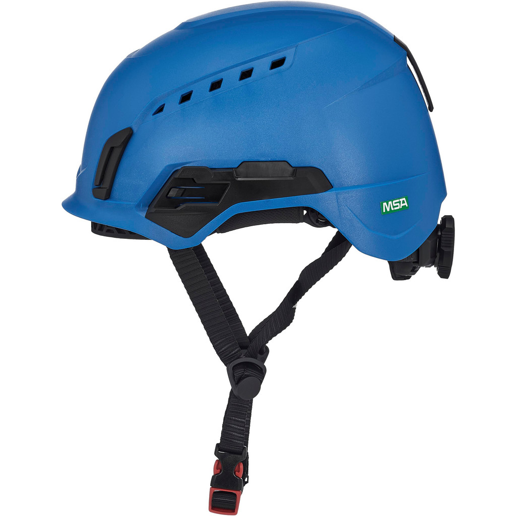 MSA - Rescue Helmet: Ratchet Adjustment, 4-Point Suspension, ABS | MSC ...
