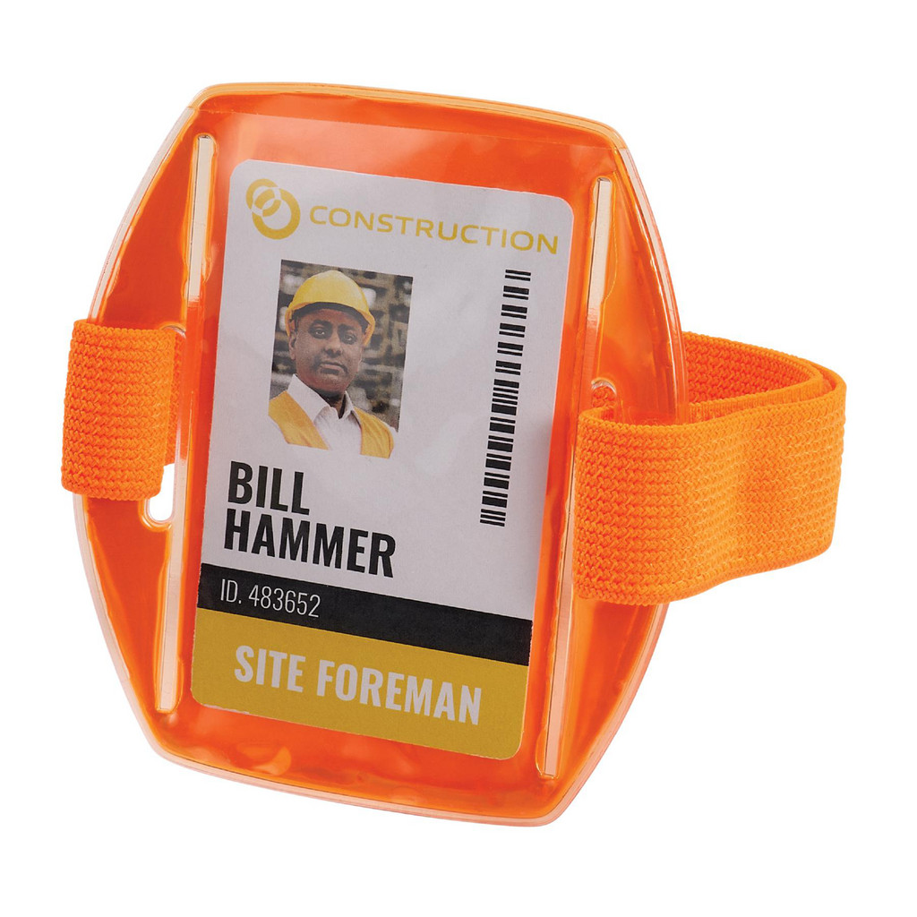Ergodyne - Badge Holders: Material: Vinyl; Horizontal/Vertical Holder ...