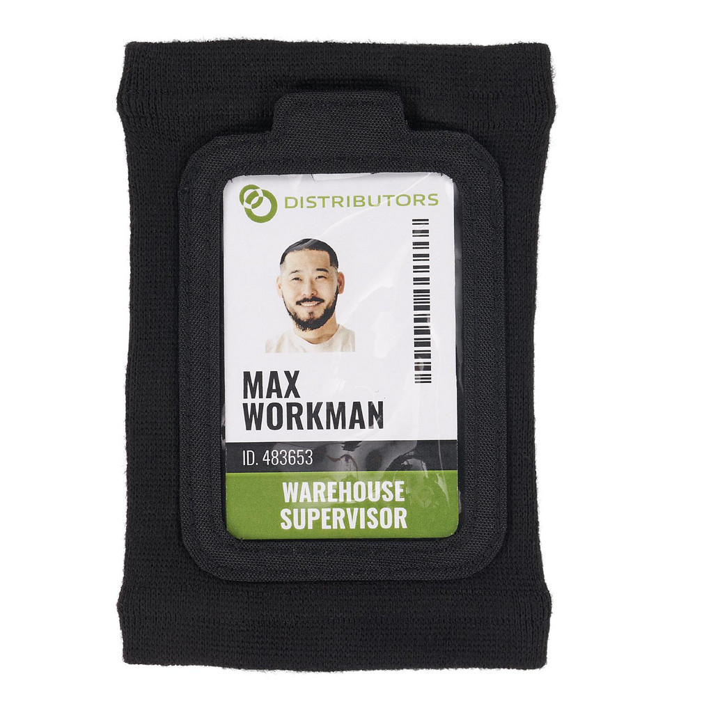 Ergodyne - Badge Holders: Material: Vinyl; Horizontal/Vertical Holder ...