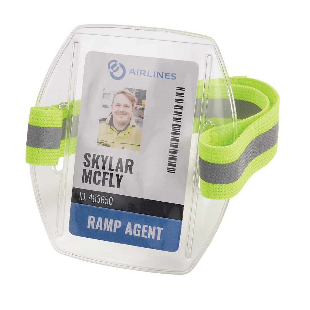 Ergodyne - Badge Holders: Material: Vinyl; Horizontal/Vertical Holder ...