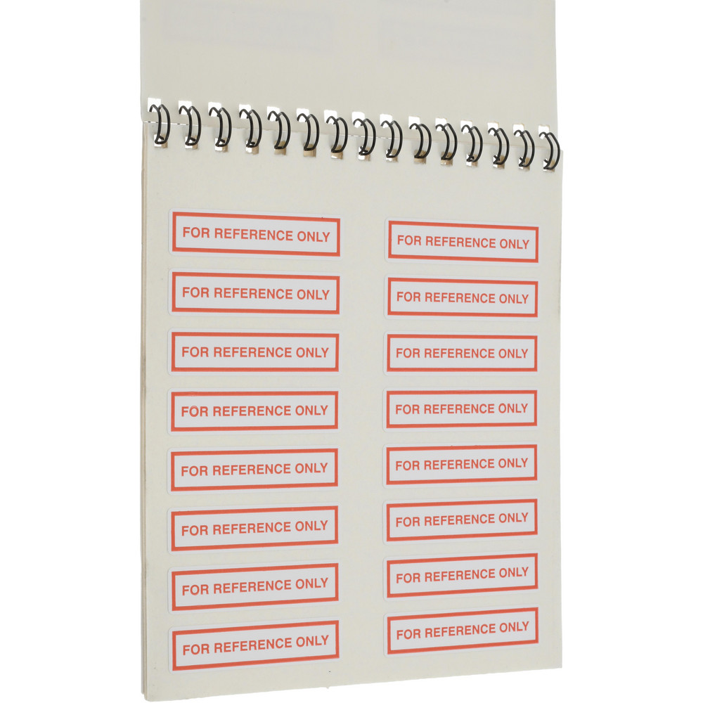 SPI - Inspection & Quality Label: "For Reference Only __BY__DATE ...