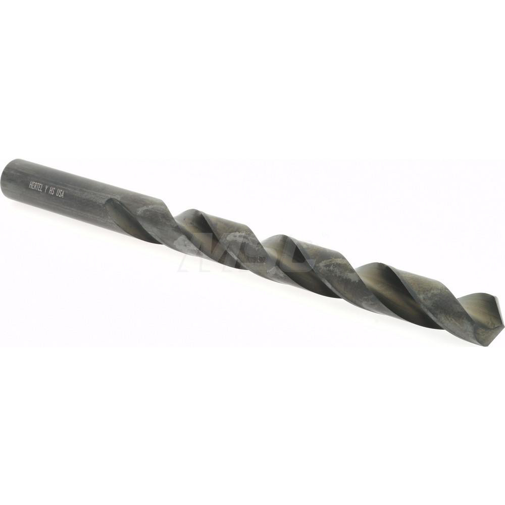Hertel - Jobber Length Drill Bit: Letter Y (0.4040) Dia, 118 deg, HSS ...