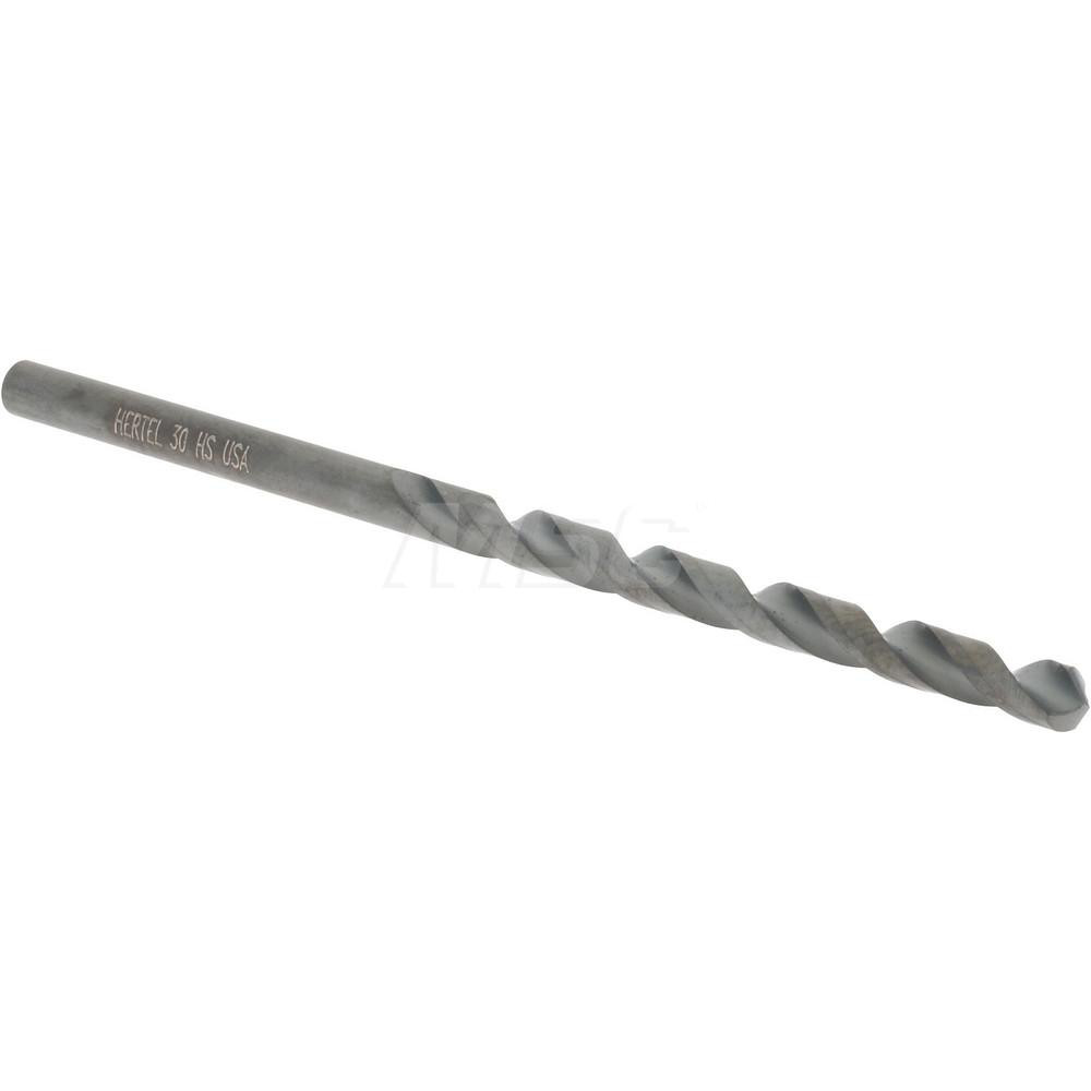 Hertel - Jobber Length Drill Bit: #30 (0.1285) Dia, 118 deg, HSS | MSC ...