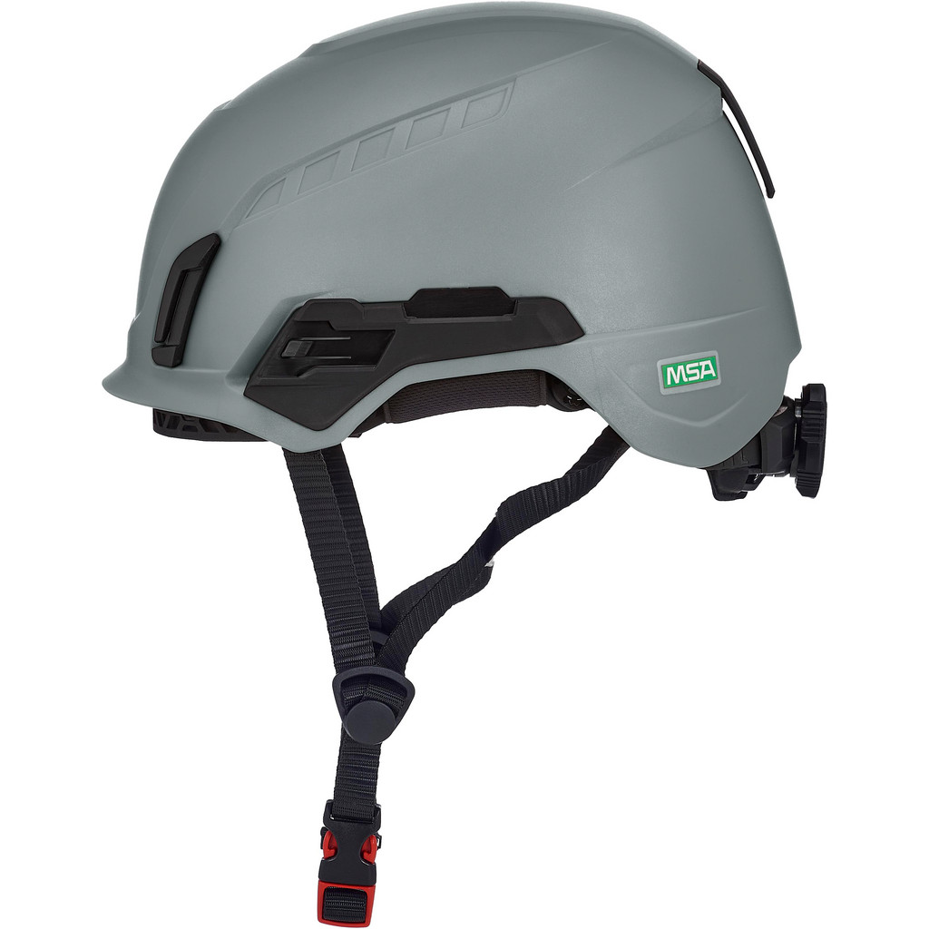 MSA - Rescue Helmet: Ratchet Adjustment, 4-Point Suspension, ABS | MSC ...