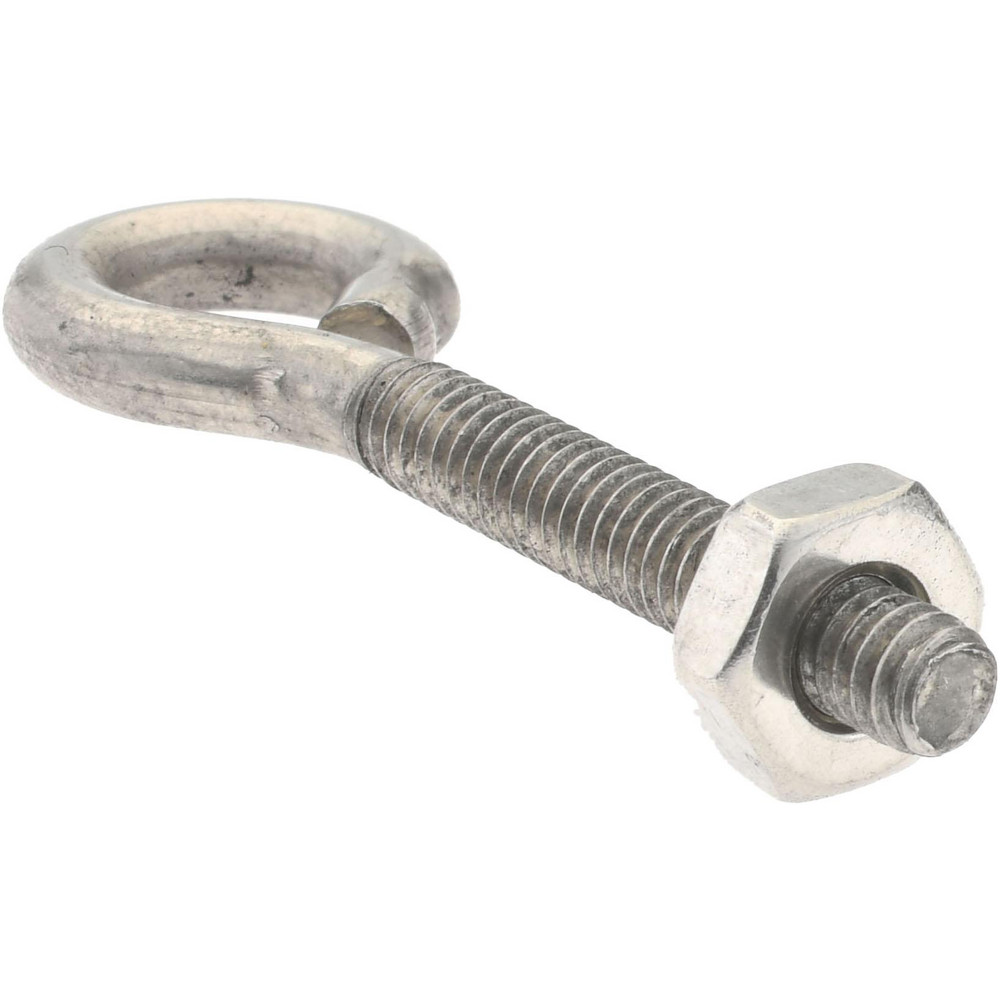 Gibraltar - #8-32, Stainless Steel Wire Turned Open Eye Bolt | MSC Direct