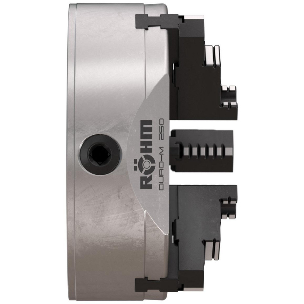 Rohm - Manual Lathe Chuck: 8", 3 Jaws, Self-Centering | MSC Direct