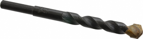 Made in USA - 3/8" Carbide-Tipped Regular Spiral Drill Bit - 71250245 ...