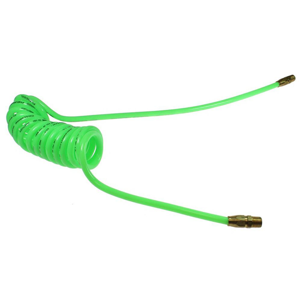 Coilhose Pneumatics - Coiled & Self Storing Hose: 1/4" ID, 10' Long ...