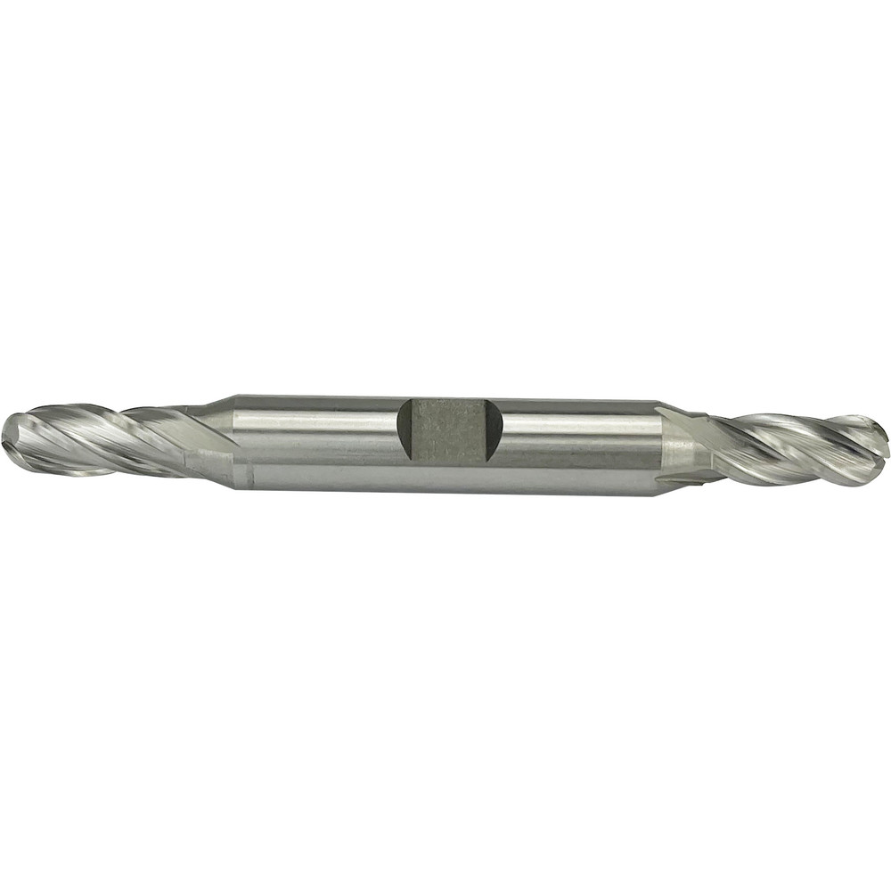 Hertel - Ball End Mill: 11/32" Dia, 3/4" LOC, 4 Flute, Cobalt | MSC Direct
