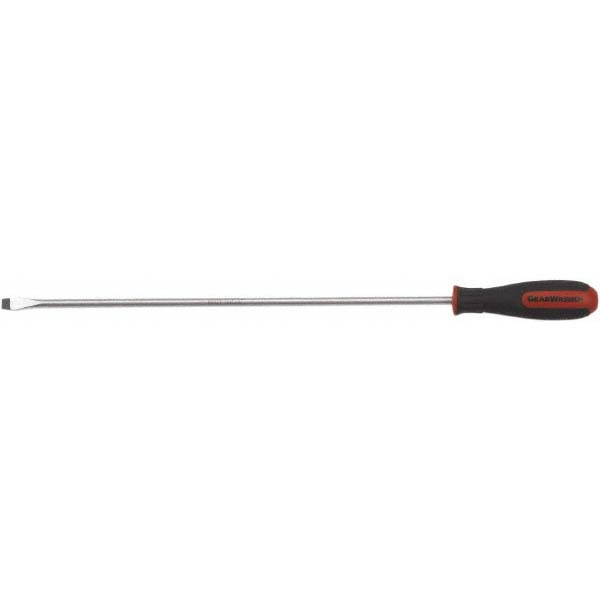 GEARWRENCH - Slotted Screwdriver: 3/8" Width, 20.9" OAL, 16" Blade ...
