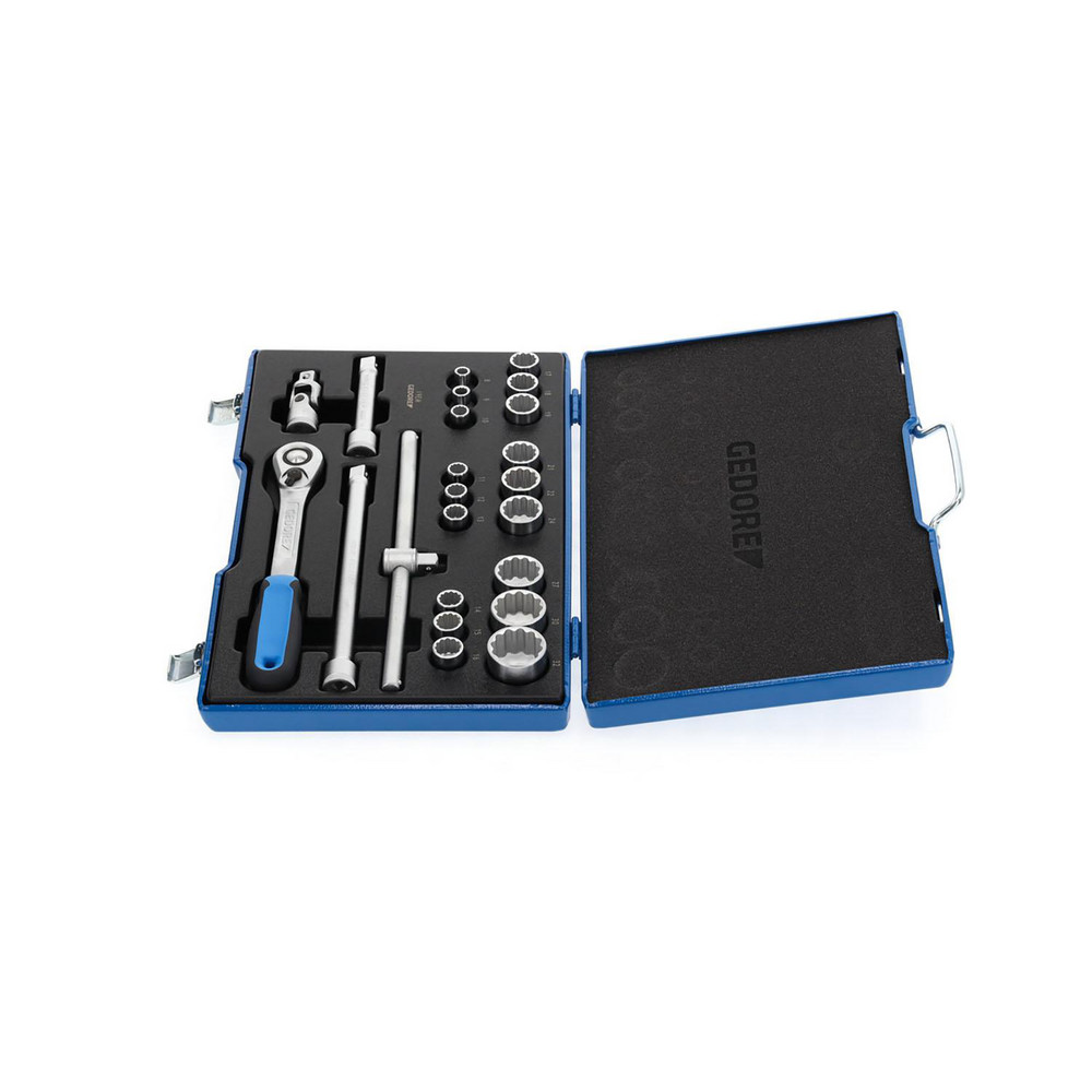 Gedore - Socket Set Socket Set: 23 Pc, | MSC Industrial Supply Co.