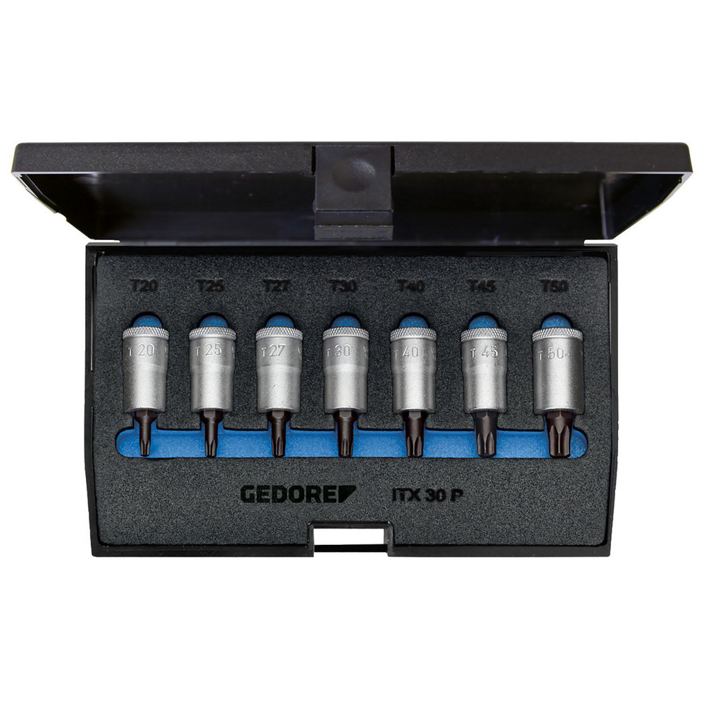 Gedore - Hex & Torx Bit Socket Sets: Torx Bit, 3/8 | MSC Direct