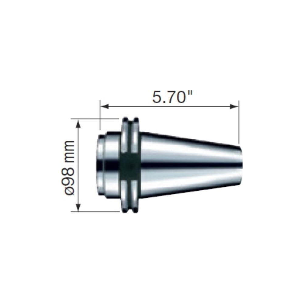 Nakanishi - High-Speed Spindle Accessory: Shank, Series HES510-CAT50-SK ...
