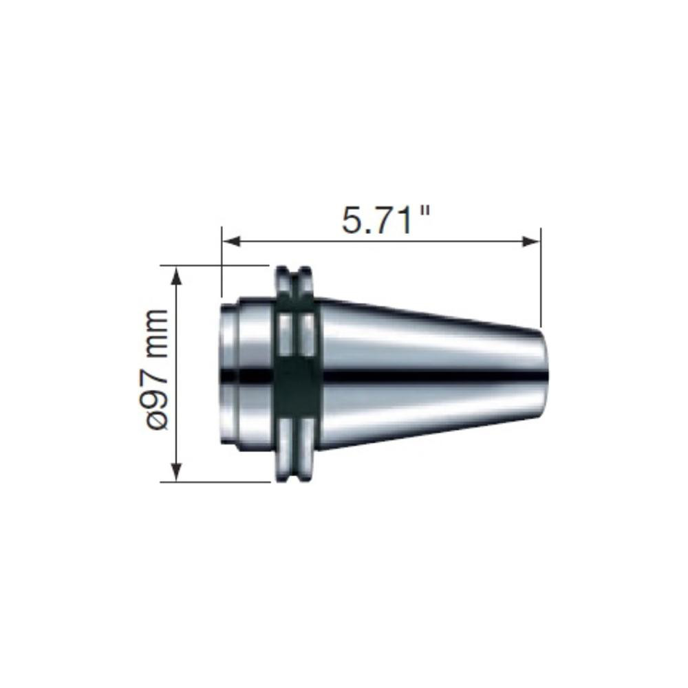 Nakanishi - High-Speed Spindle Accessory: Shank, Series HES510-IT50-SK ...