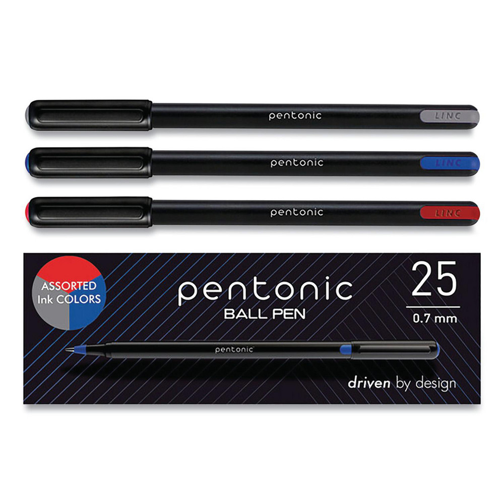 TOPS - Pens & Pencils: Pen Type: Ballpoint Pens; Ink Color: Red, Blue ...
