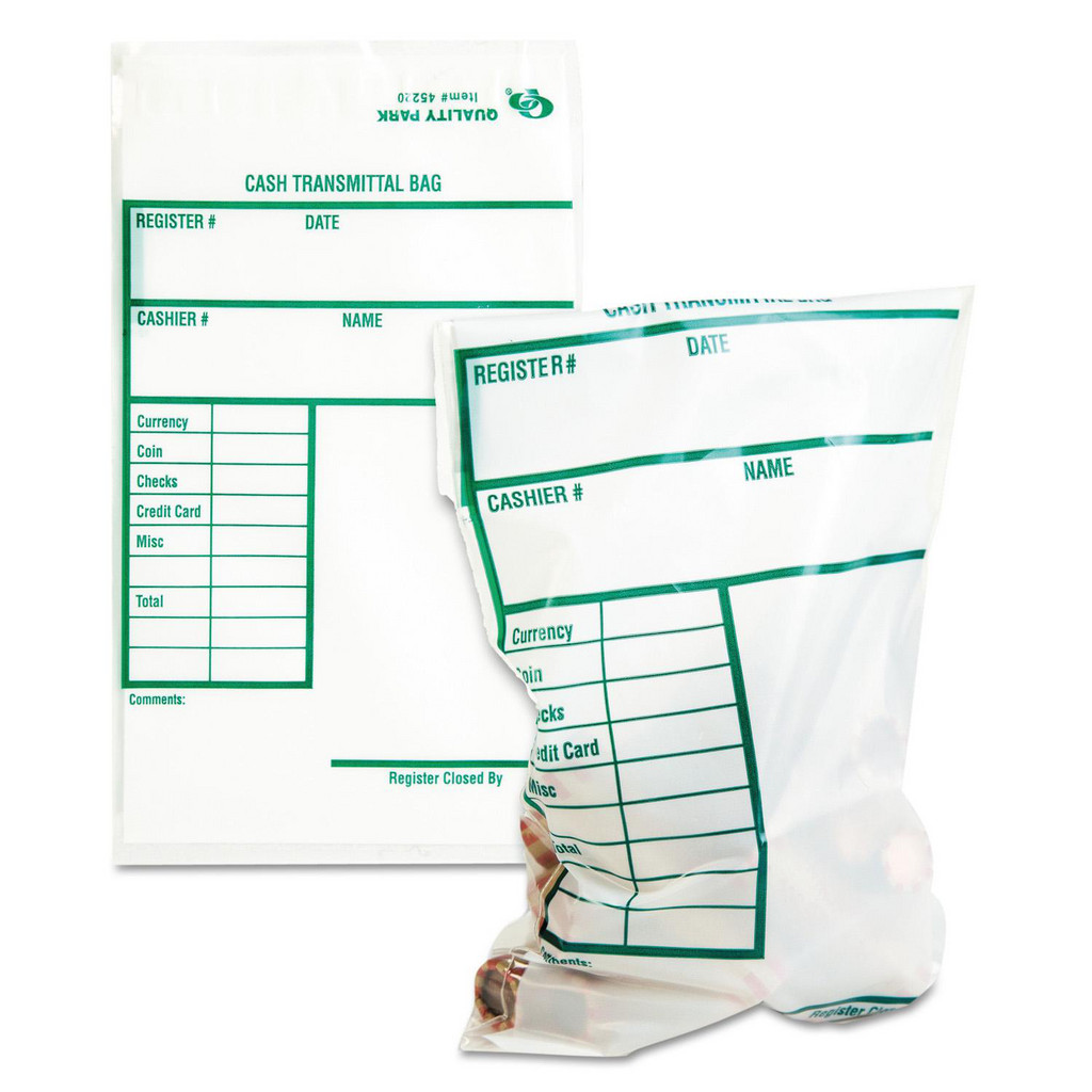 Quality Park - Plastic Bags: Polybags Type: Cash Transmittal Bags ...