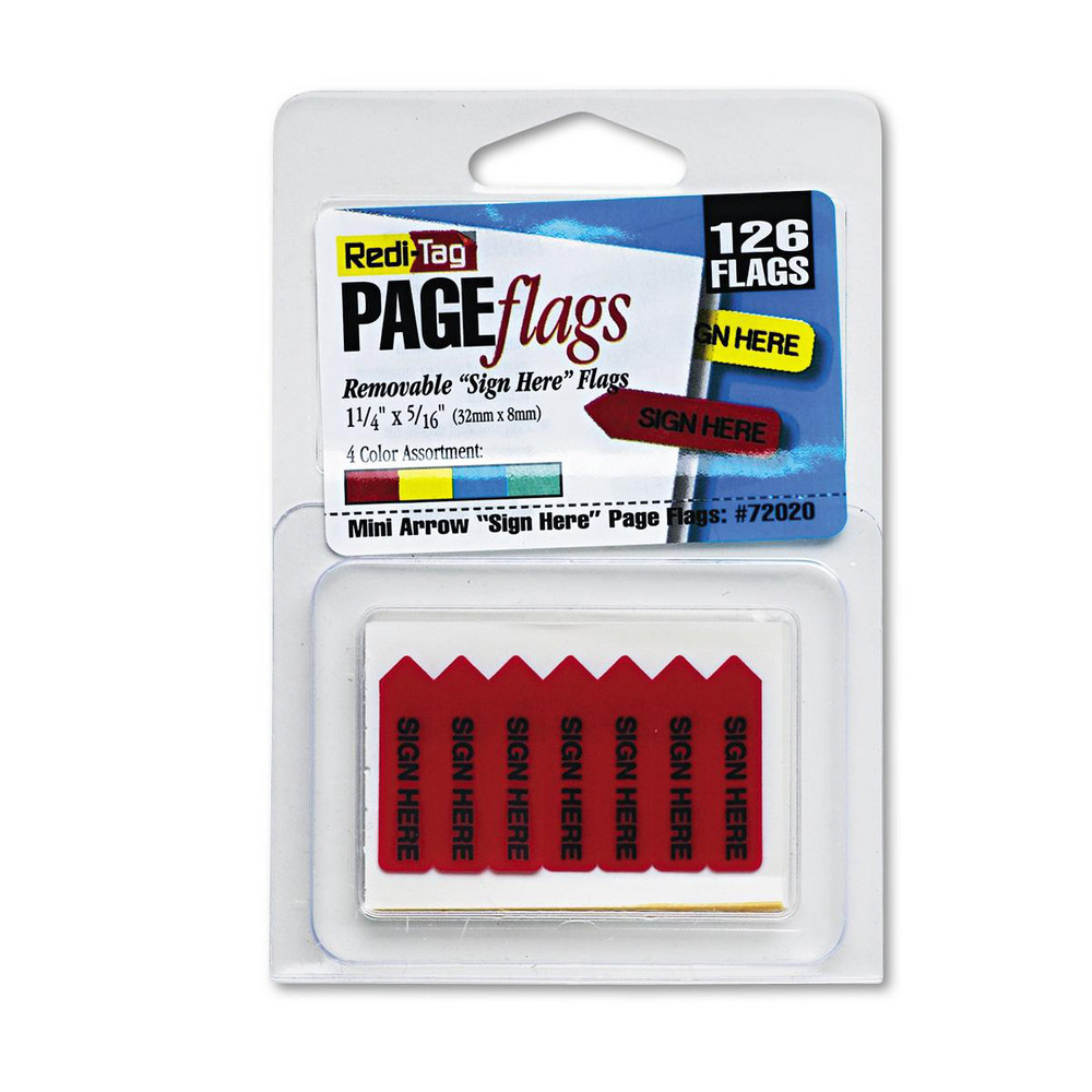 Redi-Tag - Tabs, Indexes & Dividers: Tab Type: Arrow Page Flags; Color ...