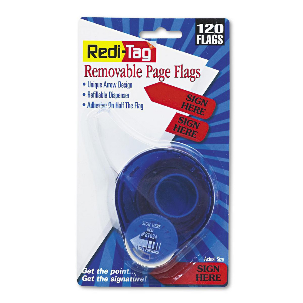 Redi-Tag - Tabs, Indexes & Dividers: Tab Type: Arrow Page Flags; Color ...