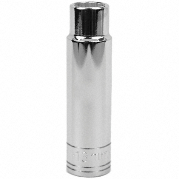 SK - Deep Hand Socket: 1/2" Drive, 13.00 mm Socket, 12-Point | MSC Direct