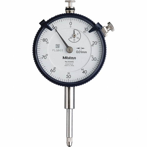 Mitutoyo - Dial Drop Indicator: 0-100 Dial Reading, 0.2000 mm Accuracy | MSC Direct