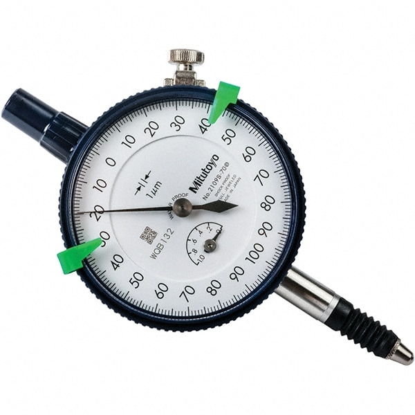 1160a Mitutoyo Dial Gauge Lug Back Iso Type Back Plunger 48 Off