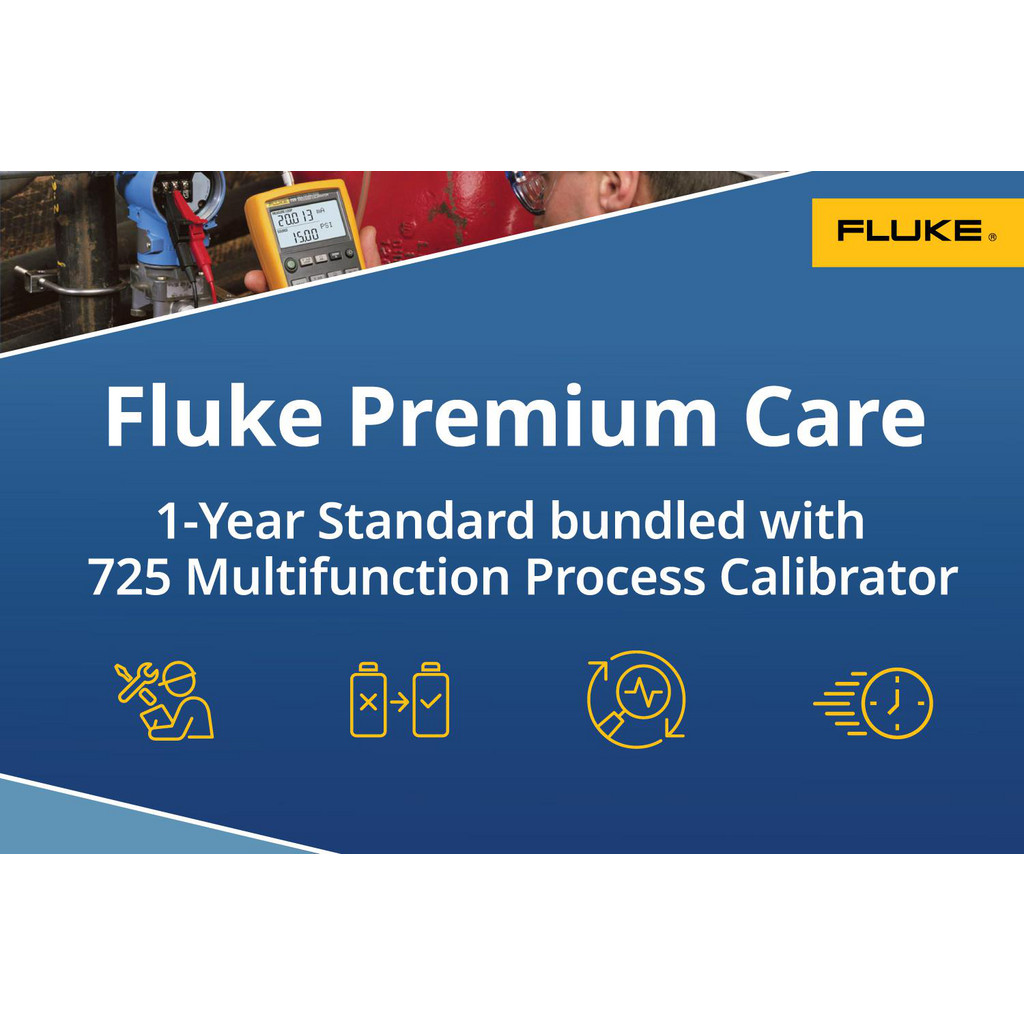 Fluke - Fluke 725 Calibrator plus Fluke Premium Care ensures your test ...