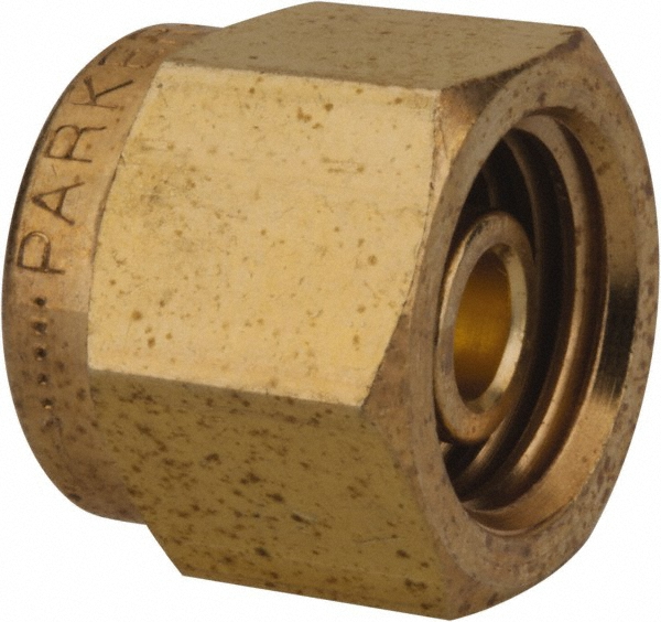 Parker - 1/4" Tube OD Brass Compression Tube Plug - 71773550 - MSC ...