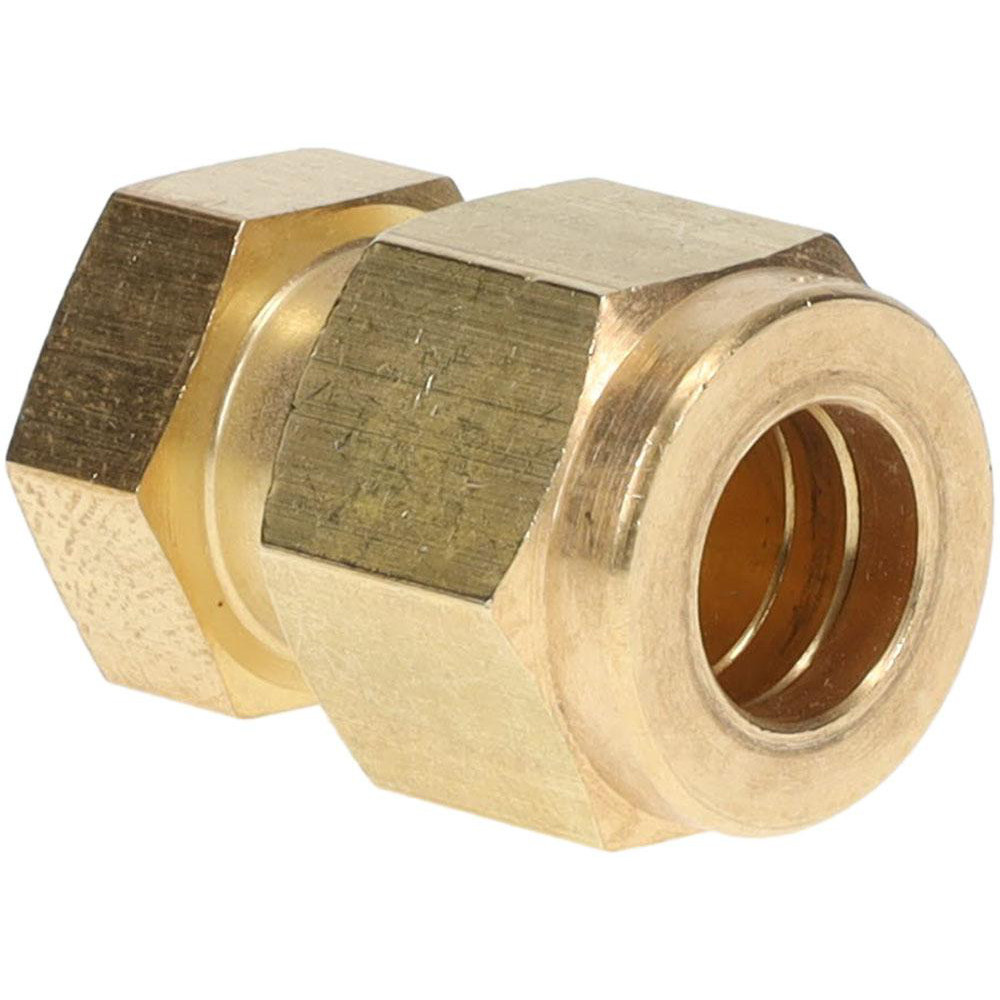 Parker - Compression Tube End Cap: 3/8" Tube OD, Compression | MSC Direct