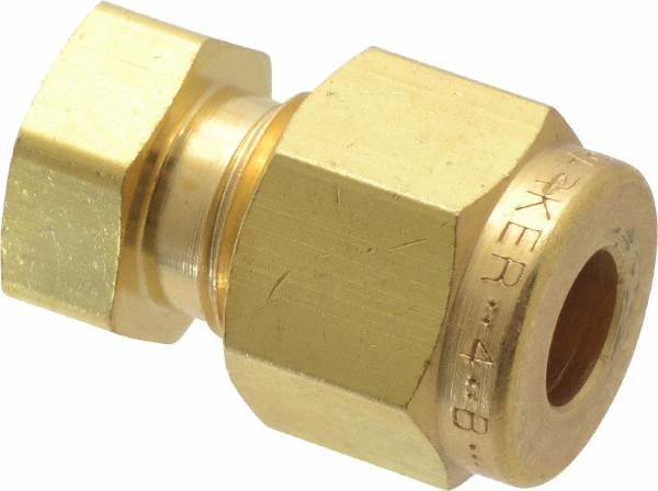 Parker - Compression Tube End Cap: 1/4" Tube OD, Compression | MSC Direct