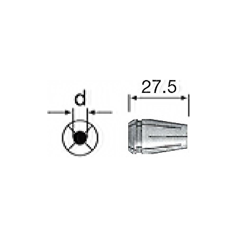Nakanishi - High-Speed Spindle Accessory: Collet, Series CH16OH-9.0 ...