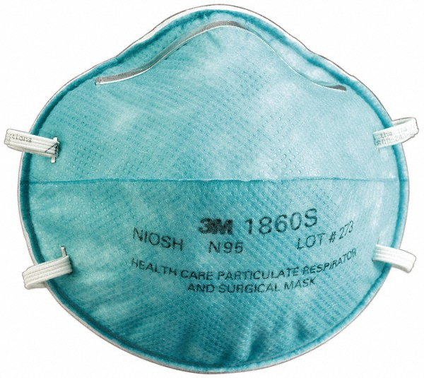 3M - N95, Size S Disposable Particulate Respirator | MSC Direct