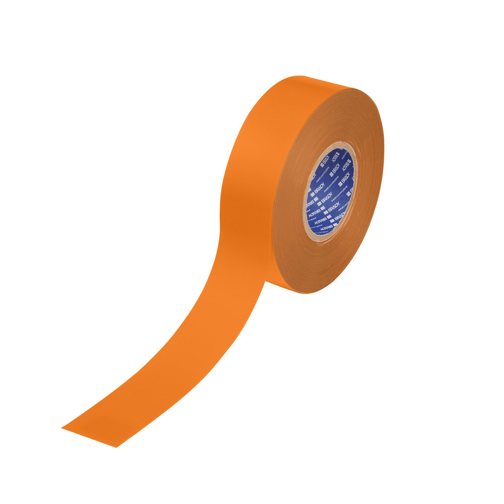 Brady - Floor & Aisle Marking Tape: 2" Wide, 100' Long, 22.0000 mil ...