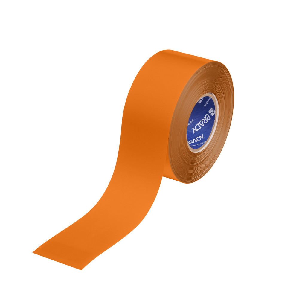 Brady - Floor & Aisle Marking Tape: 3" Wide, 100' Long, 22.0000 mil ...