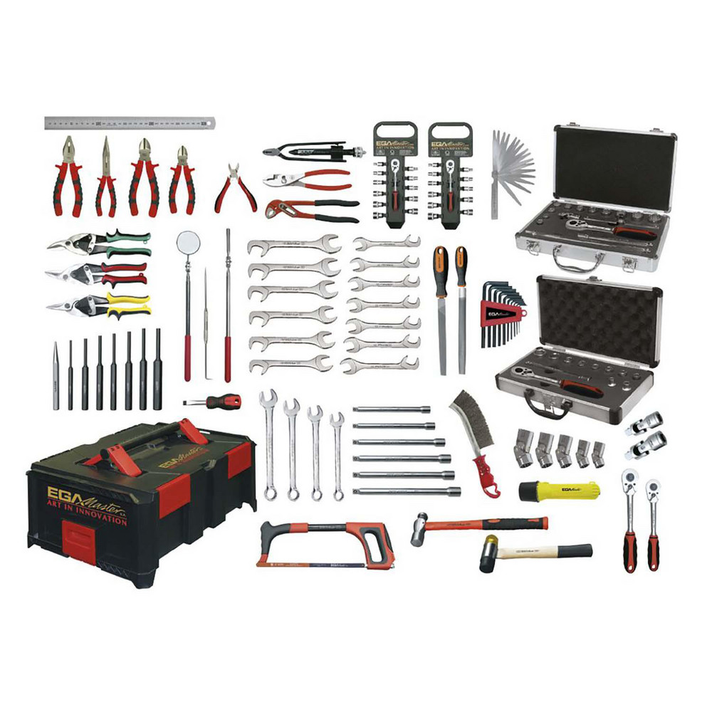 EGA Master - Combination Hand Tool Sets: Set Type: Aviation Tool Set ...