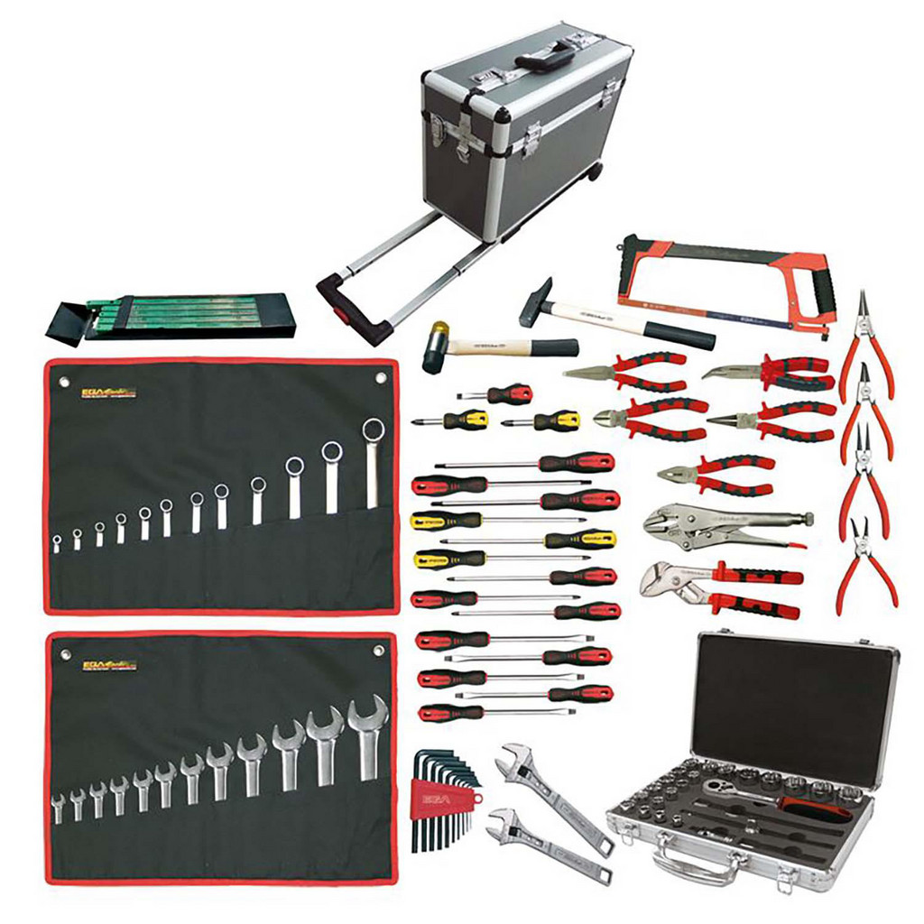 EGA Master - Mechanic's & Automotive Tool Set: 102 Pc | MSC Direct