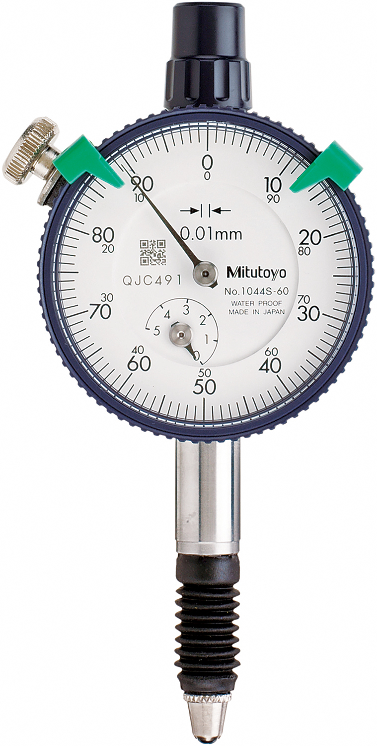 Mitutoyo - Dial Drop Indicator: 0-100 Dial Reading, 0.013 mm Accuracy | MSC Direct