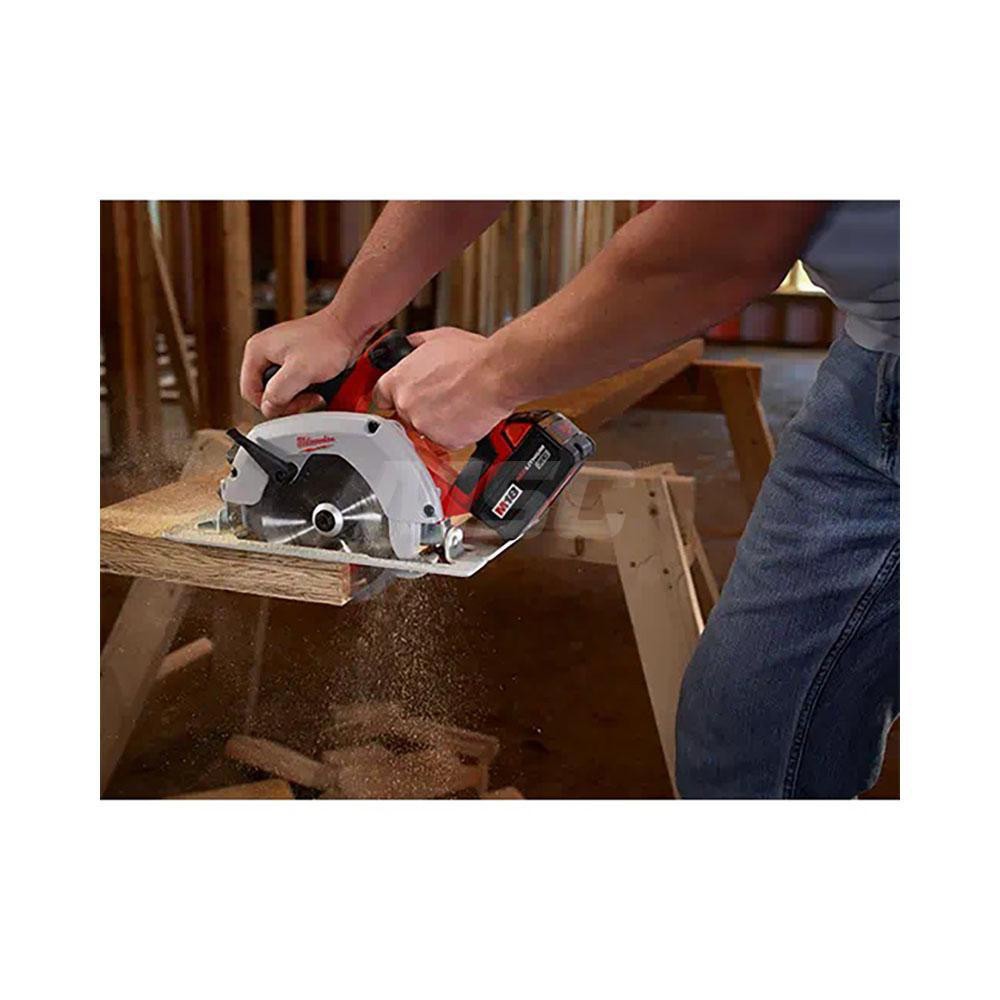 Milwaukee Tool - 18 Volt, 6-1/2" Blade, Cordless Circular Saw ...