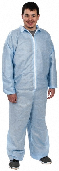 PRO-SAFE - Non-Disposable Rain & Chemical-Resistant Coveralls: Size 3X ...