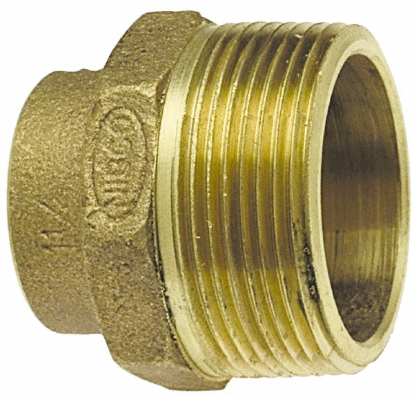 NIBCO - Drain, Waste & Vent Trap: 1-1/4" Fitting, M x Tube OD, Cast ...