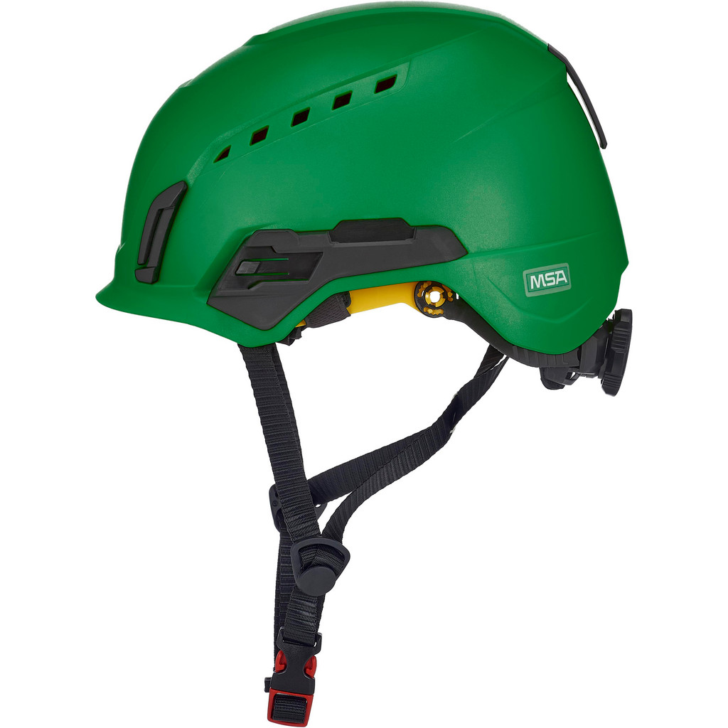MSA - Rescue Helmet: Ratchet Adjustment, 4-Point Suspension, ABS | MSC ...
