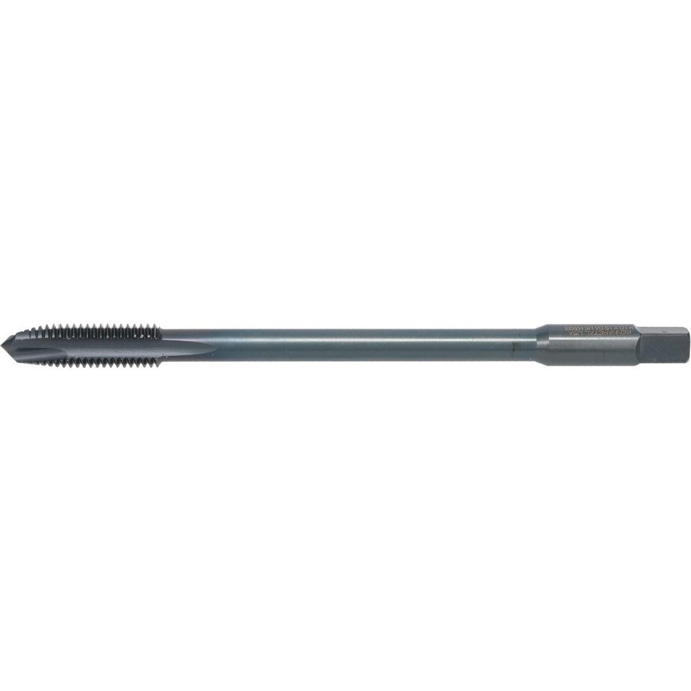 Kennametal - Extension Tap: M10 x 1.5, 3 Flutes, D6, Oxide Finish, High ...