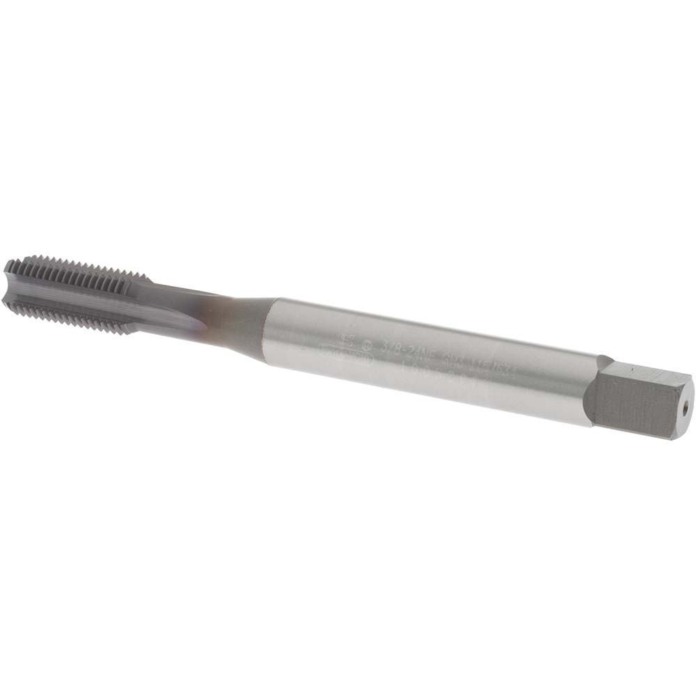 OSG - Straight Flute Tap: 3/8-24 UNF, 4 Flute, Bottoming Chamfer, 3B ...