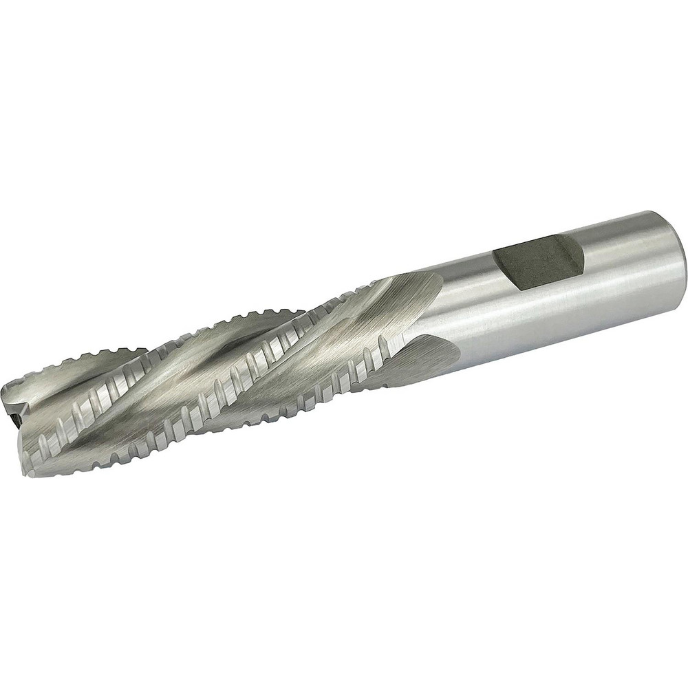 Hertel - Roughing & Finishing End Mill: 3/4" Dia, 4 Flute, Cobalt M-42 ...