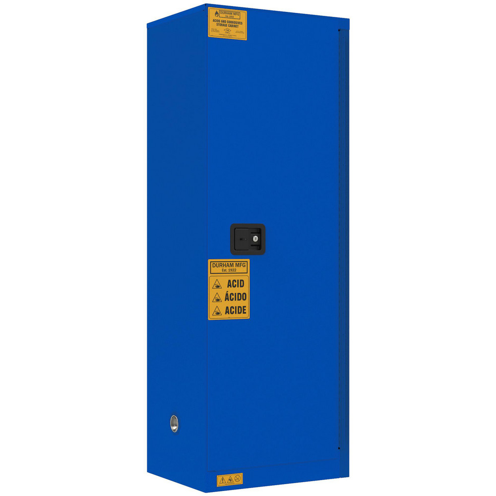 Durham - Corrosives Safety Cabinet: Blue | MSC Direct